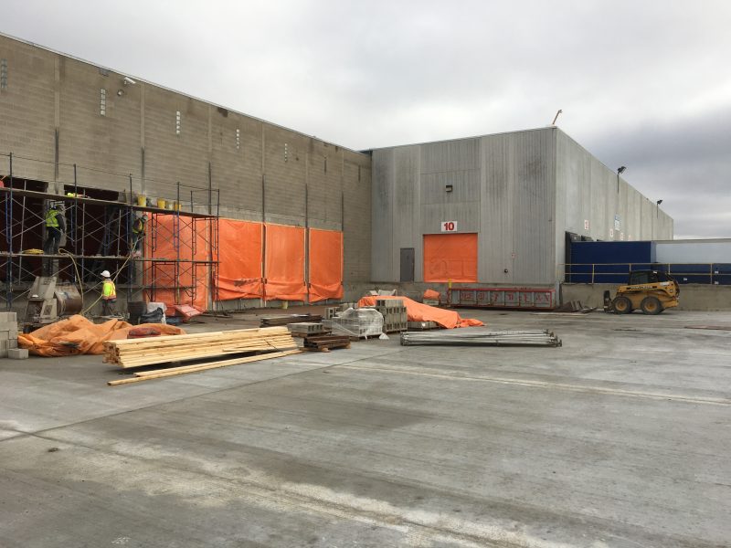 Princess Auto Loading Dock Expansion - Ernst Hansch Construction Ltd.