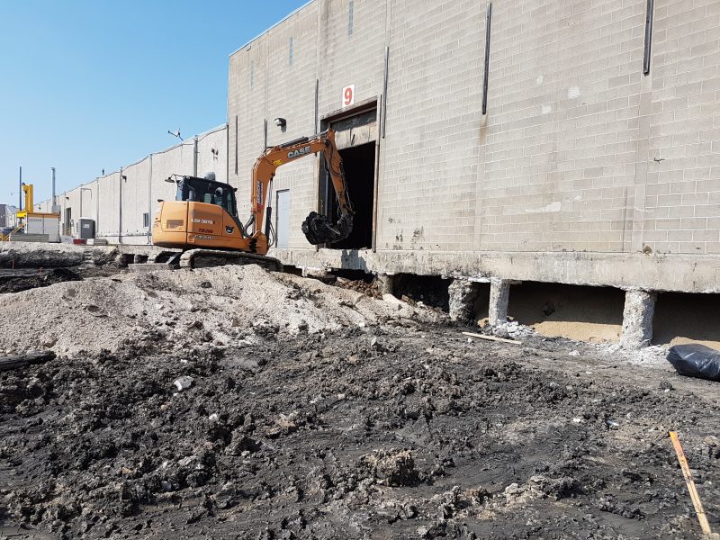 Princess Auto Loading Dock Expansion - Ernst Hansch Construction Ltd.