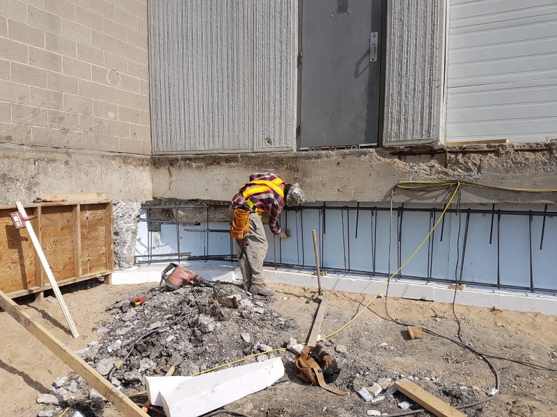 Princess Auto Loading Dock Expansion - Ernst Hansch Construction Ltd.